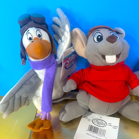 Disney | Toys | Disney Store Nwt Vintage 99s The Rescuers Bean Bag ...